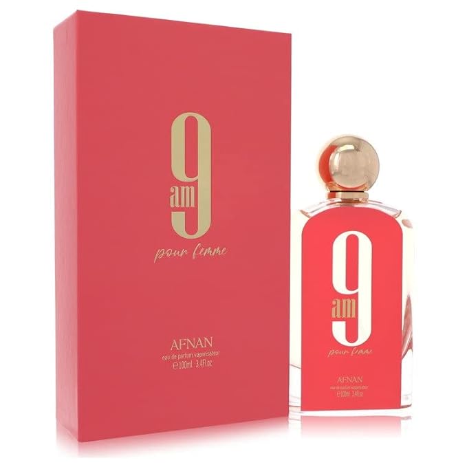 AFNAN 9AM WOMAN EDP 3.4 OZ – ilarret perfumes